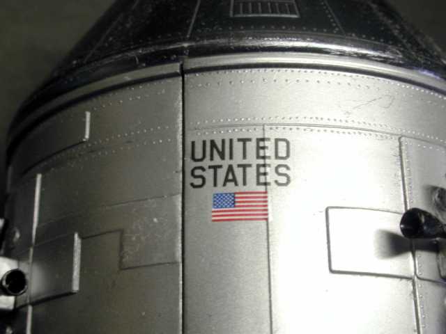 出戻りモデラーの模型放浪記: 製作記 タミヤ1/70アポロ宇宙船